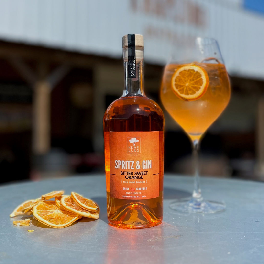 Spritz & gin | Bitter sweet orange 28 % – Knaplund Bootleggers