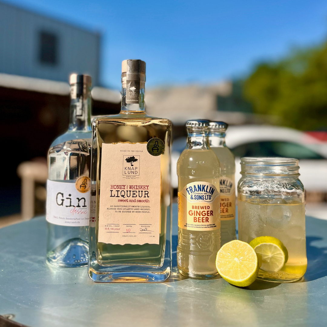 Cocktailpakke: Ginger Bee Gin – Knaplund Bootleggers