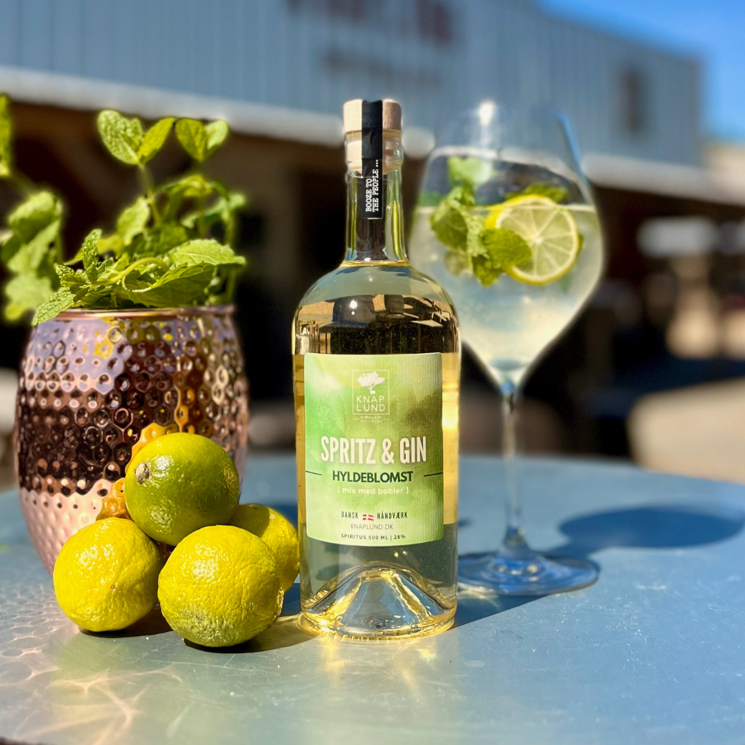 Spritz & Gin | Hyldeblomst 28% – Knaplund Bootleggers