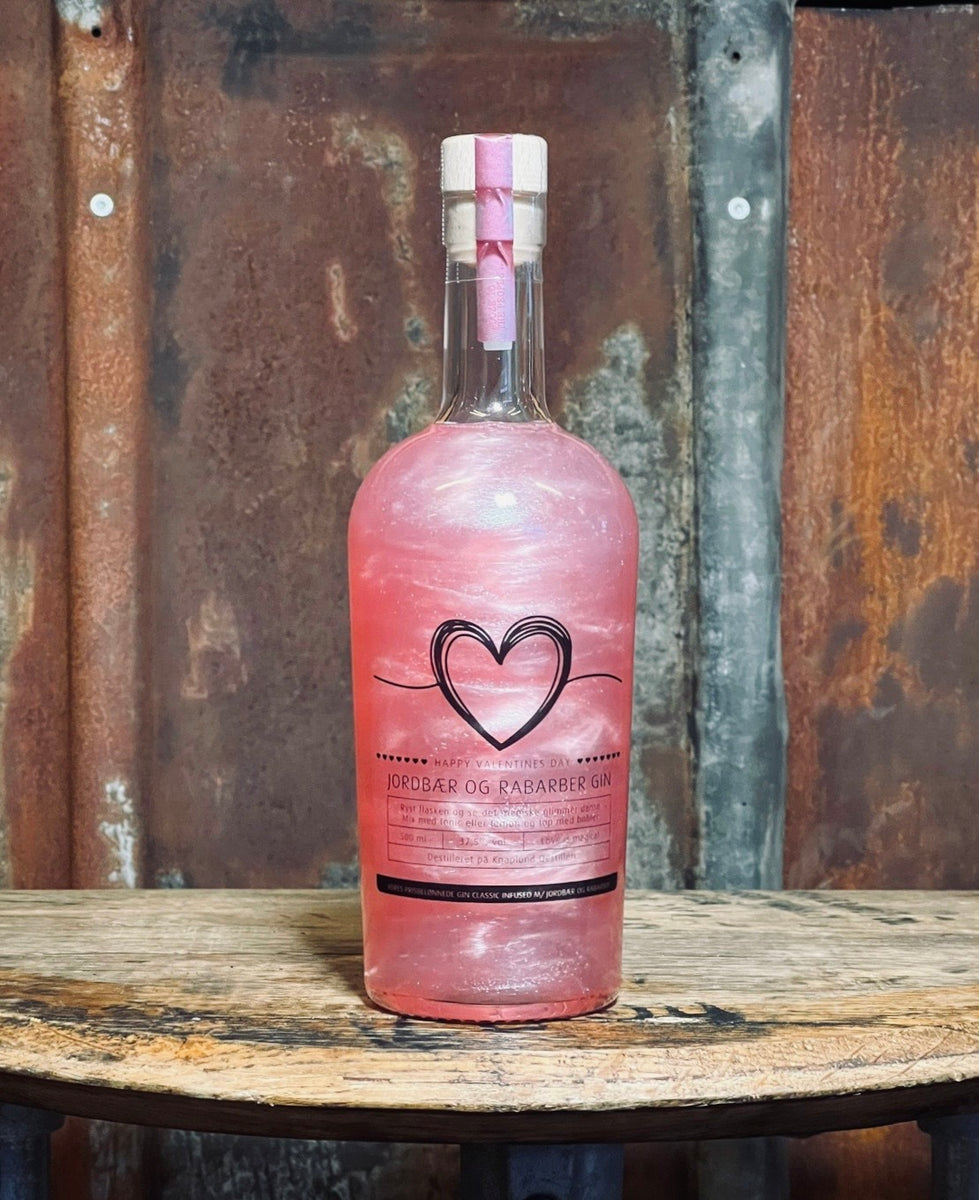 Cocktailpakke: Pink gin og bobler m. sølvglimmer | Stor bobler ...