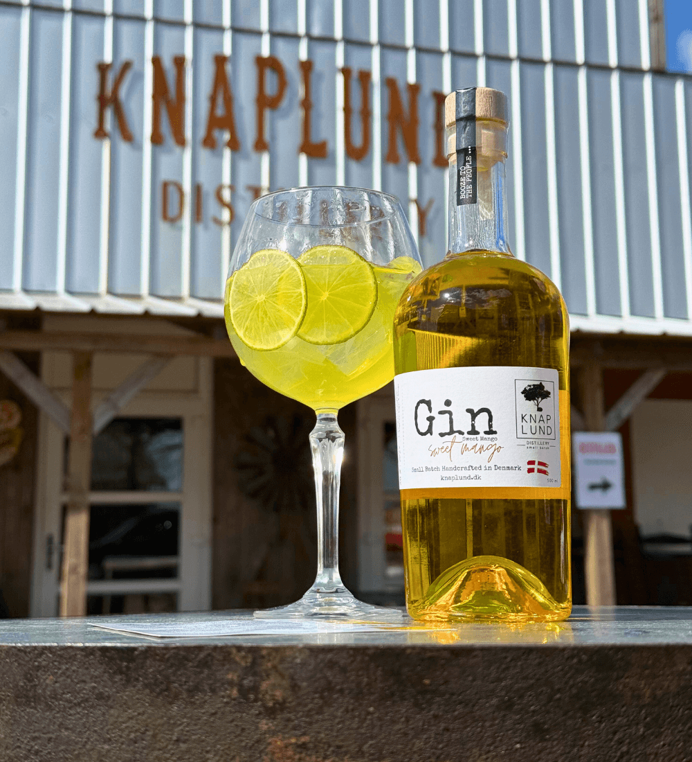 Knaplund Gin | Sweet Mango gin 38% – Knaplund Bootleggers