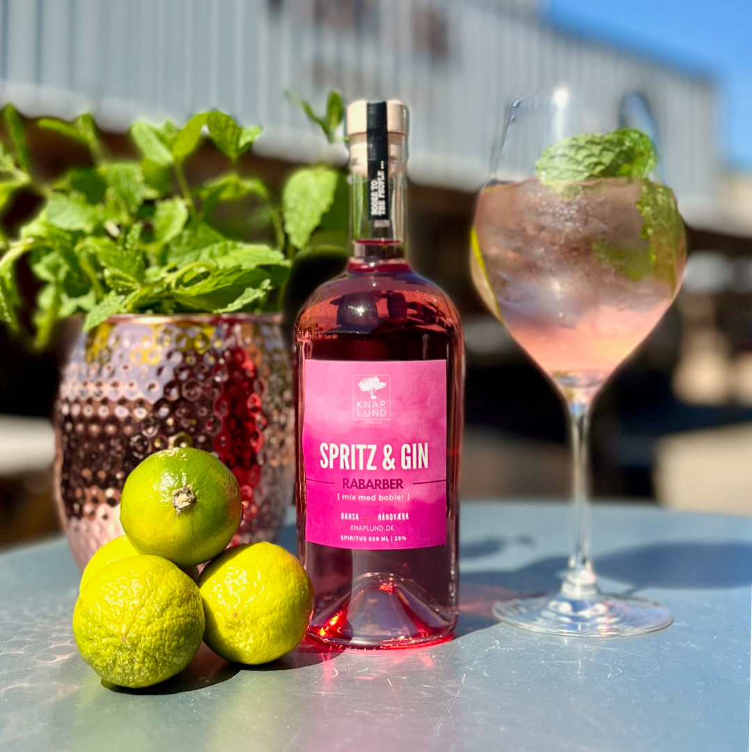 Spritz & Gin | Rabarber 28% – Knaplund Bootleggers