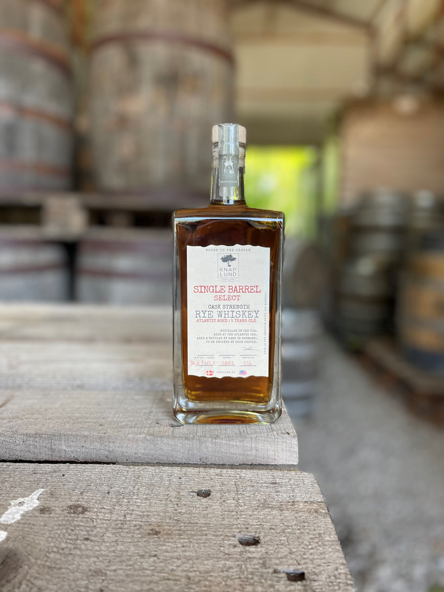 Single Barrel: 5 års Atlantic Aged: Rye Whiskey Cask Strenght 56,6% ...